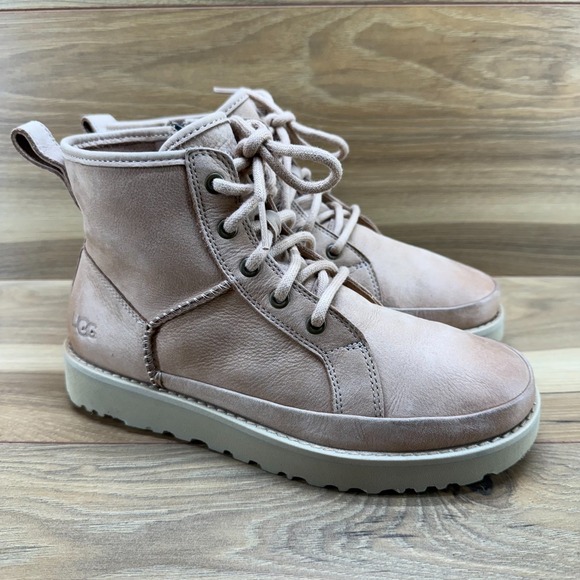 UGG | Shoes | Ugg Womens Deconstructed Combat Boots Womens 6 Tan ...